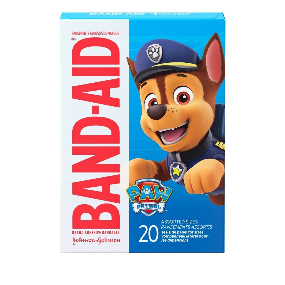 Band-Aid Brand Adhesive Bandages Paw Patrol Assorted Sizes 20 CT | East ...