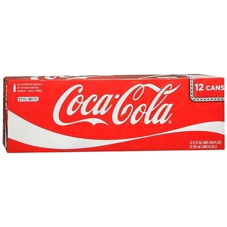 Coca-Cola 12pk 12oz Cans | East Race Market LLC