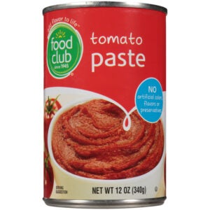 Food Club Tomato Paste 12 Oz Can | East Race Market LLC