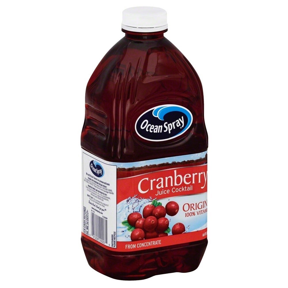 Ocean Spray Original Cranberry Juice Cocktail 64 Fl Oz | East Race ...